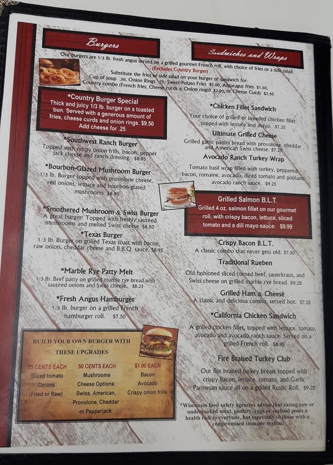 Menu at Medford Cafe, Medford