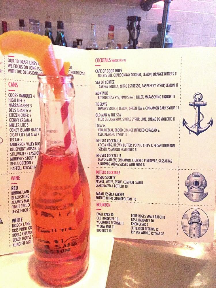 Menu at South Shore Dive pub & bar, West Sayville