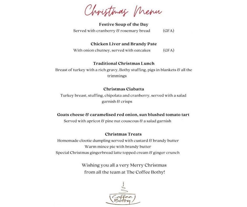 Menu at Blairmains Farm Shop cafe, Stirling