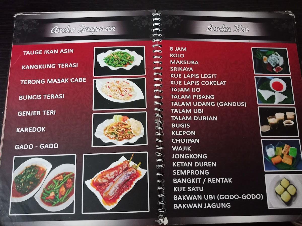 Menu at Sari Sanjaya restaurant, Tangerang, The Flavour Bliss II