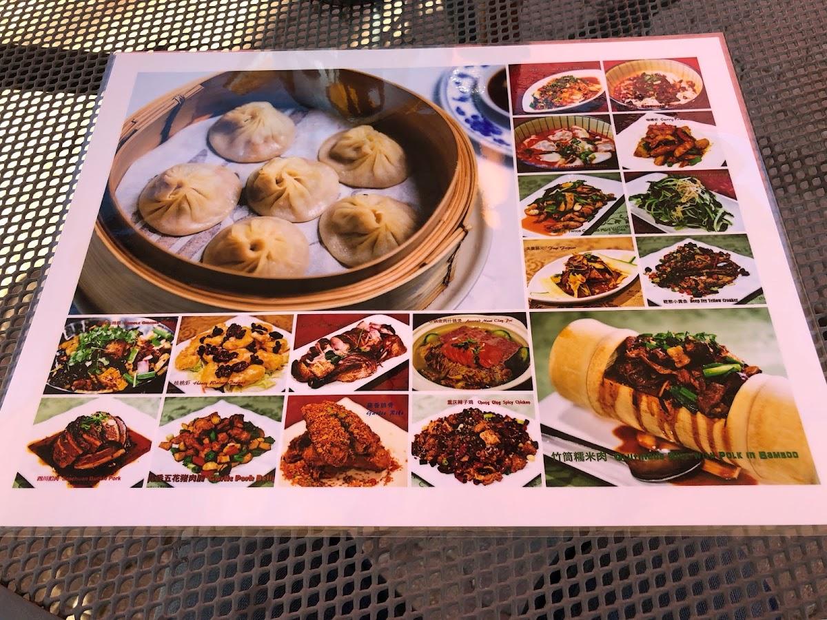 Menu at XLB Kitchen restaurant, Cupertino