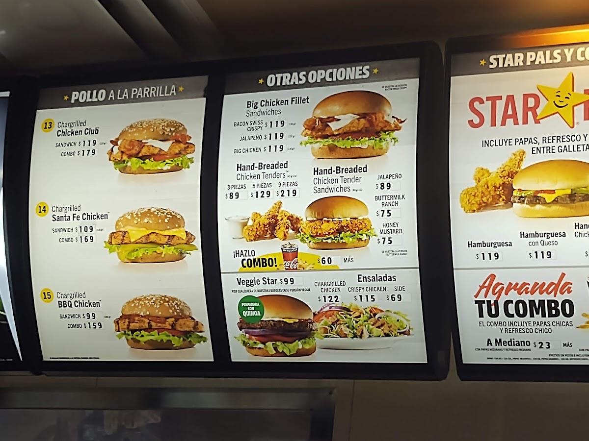 Menu at Carl's Jr. restaurant, San Nicolás de los Garza, Av. Lic ...