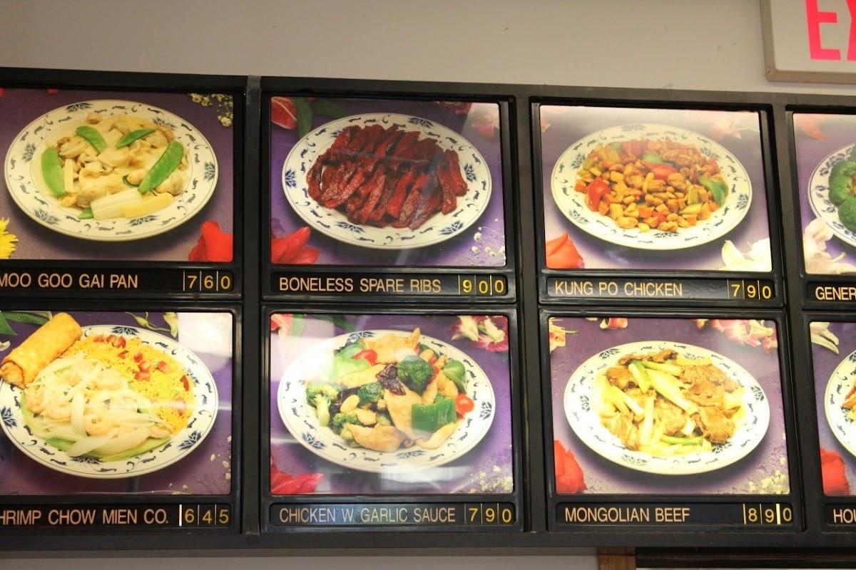 Menu at China Lin restaurant, Pittsburgh, Butler St