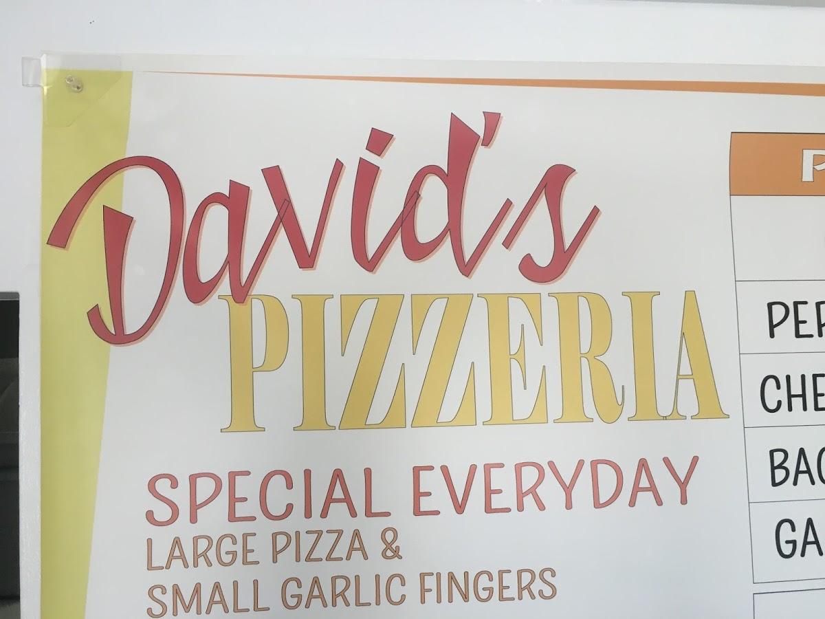 David's Pizzaria pizzeria, Glace Bay - Menu du restaurant et commentaires