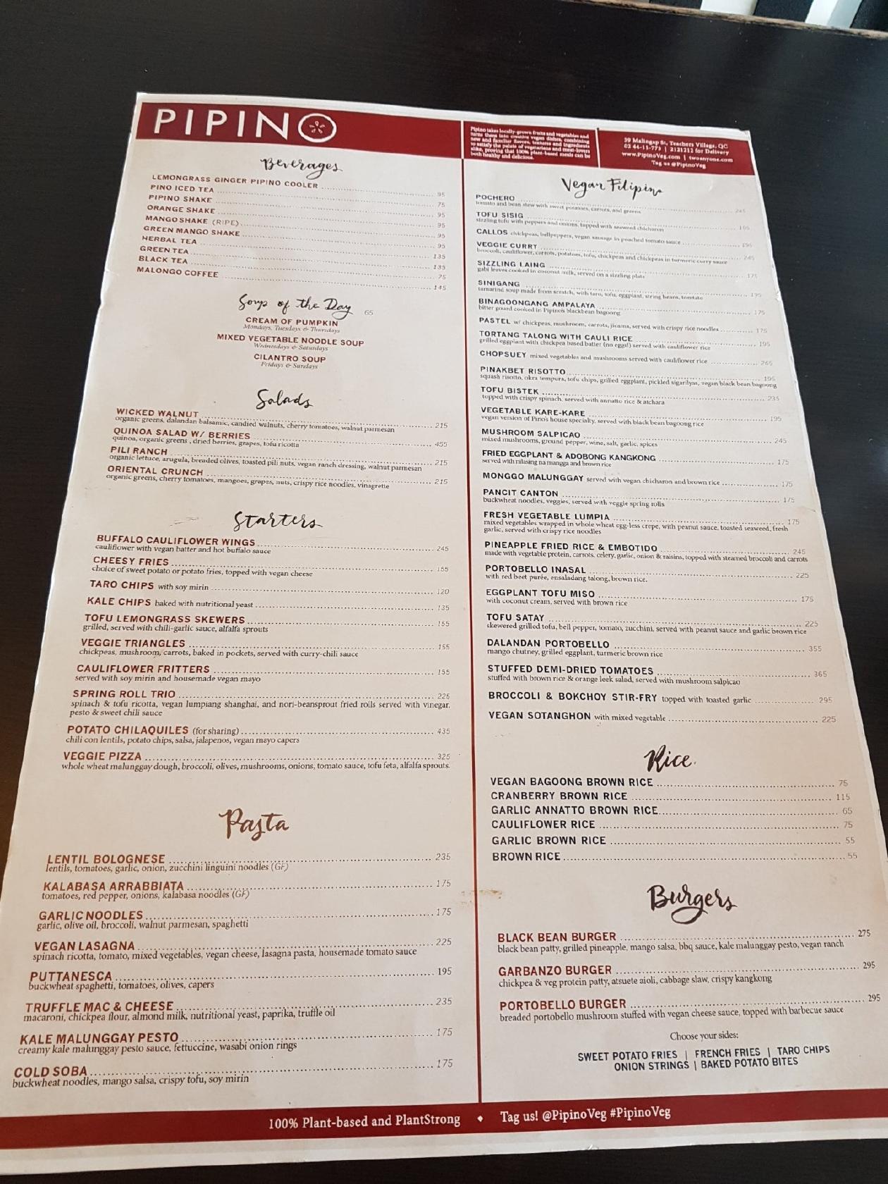 Carta de Pino Restaurant, Ciudad Quezon, 39 Malingap