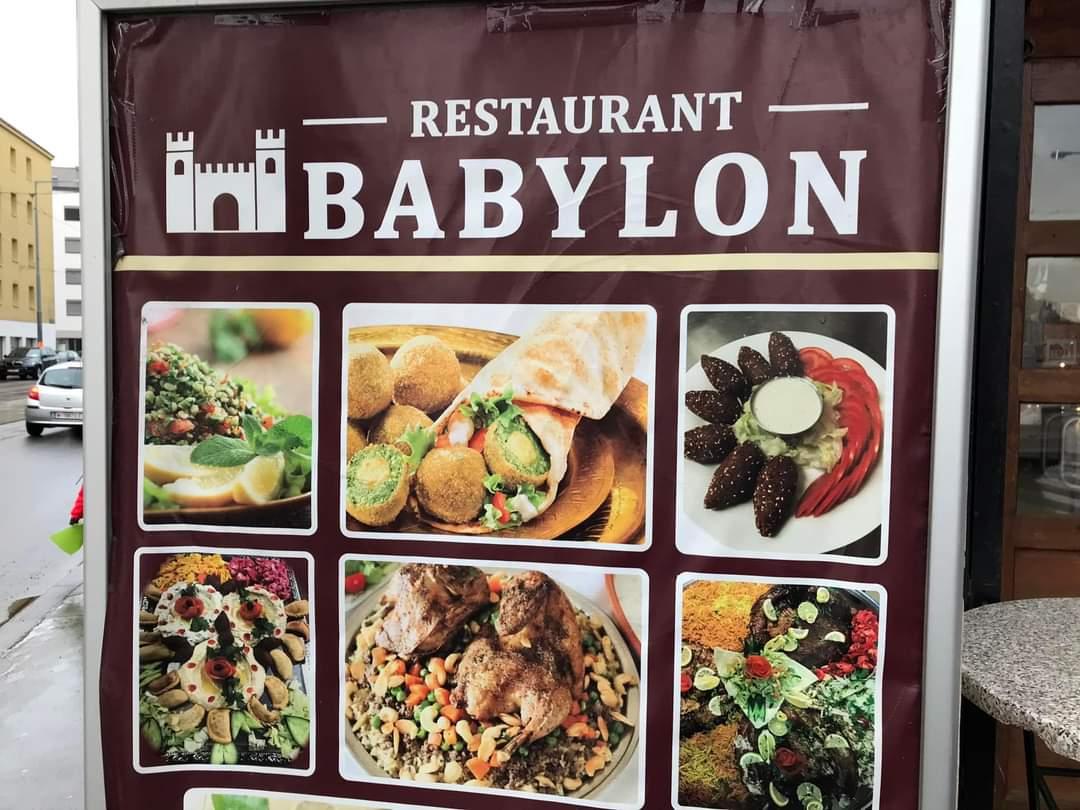 Speisekarte von Babylon restaurant 1210, Wien, Prager Str. 78