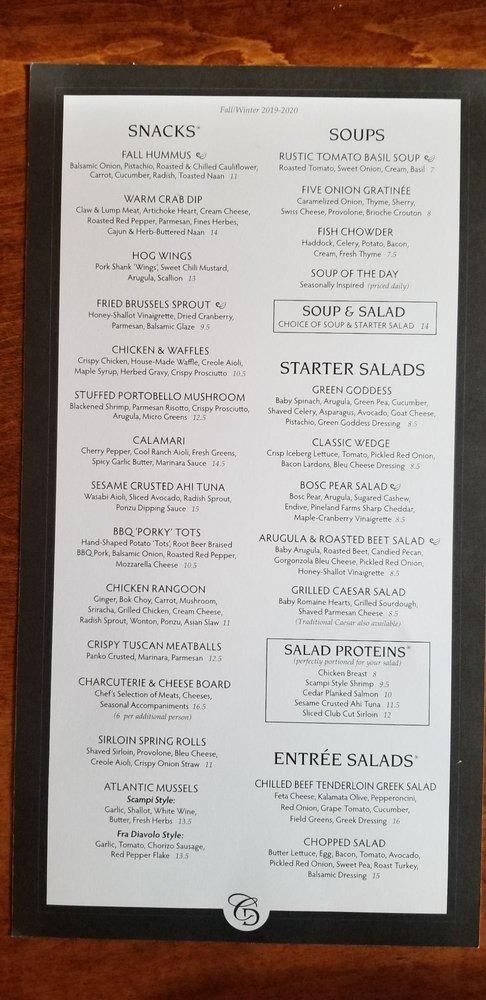 Menu at Copper Door pub & bar, Bedford