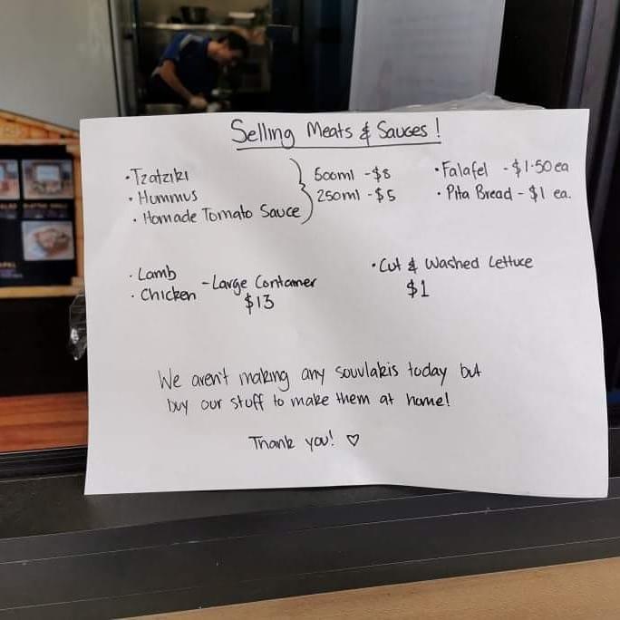 Menu at Dimitris Greek Food Riccarton restaurant, Christchurch, 86 ...