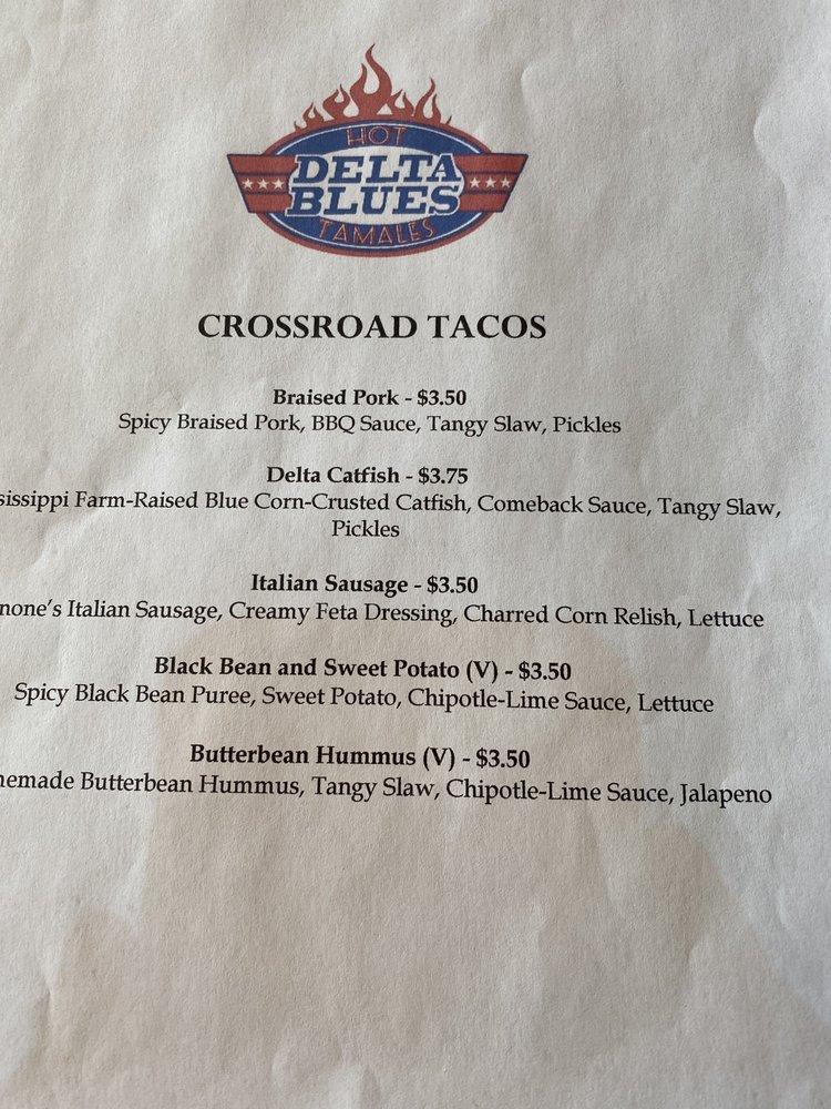 Menu at Delta Blues Hot Tamales restaurant, Pelham, Pelham Parkway Ste ...