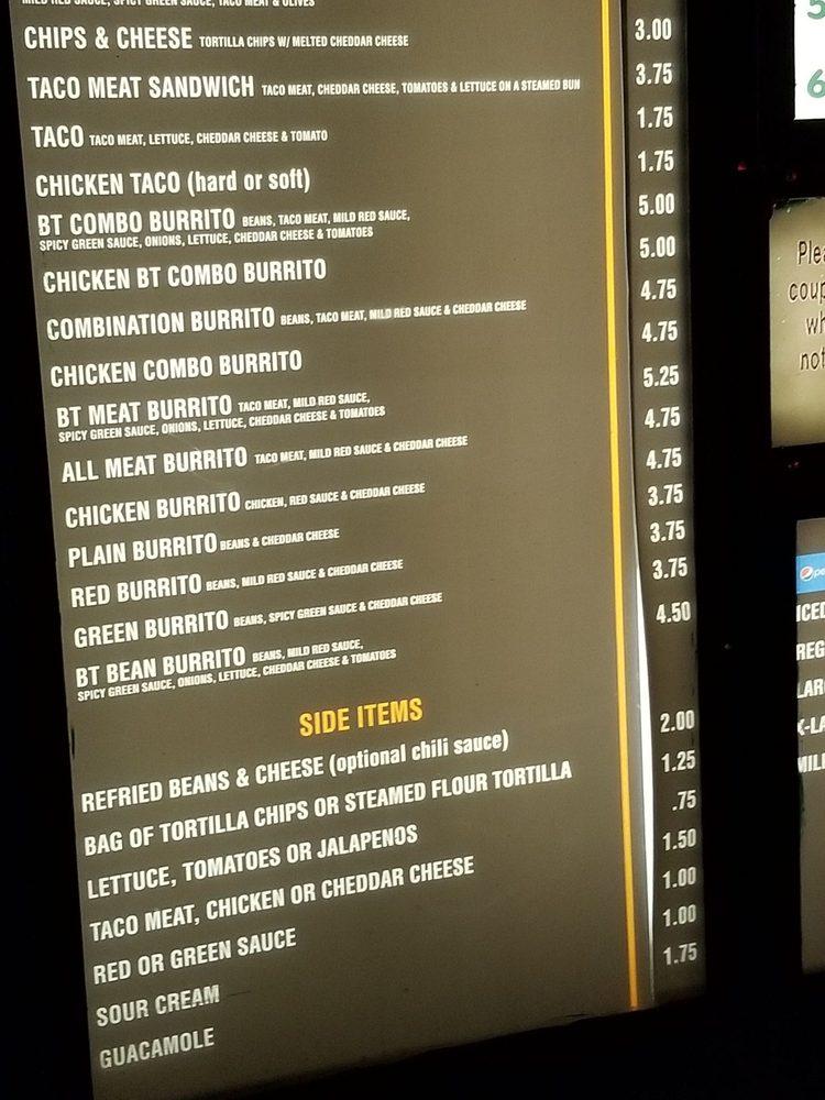 Menu at B T's Buns & Torts restaurant, Visalia