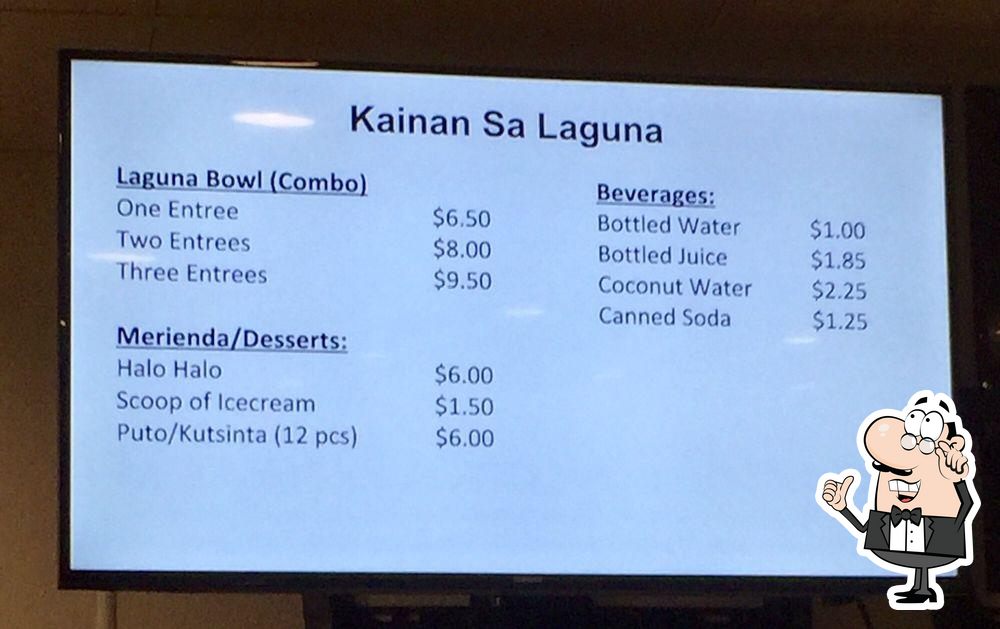 Kainan Sa Laguna in Plano - Restaurant menu and reviews