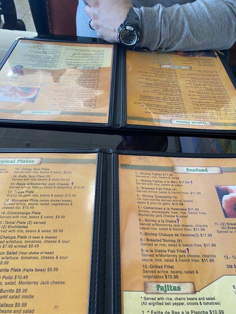Menu at El Bracero Bar & Grill, San Antonio, N Foster Rd #90