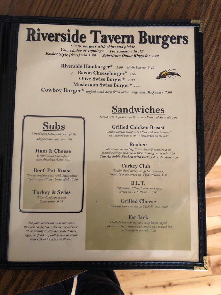 Menu at Lovells Riverside Tavern pub & bar, Lovells