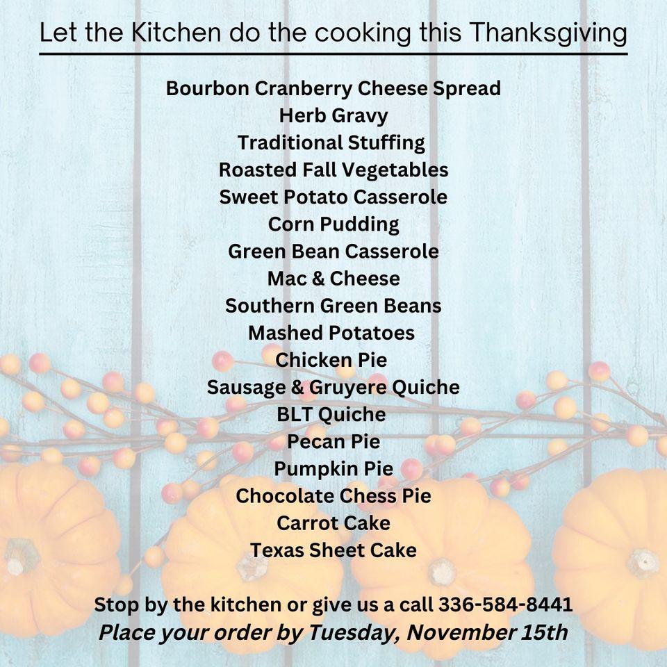 Menu at Michelle's Kitchen & Table restaurant, Burlington