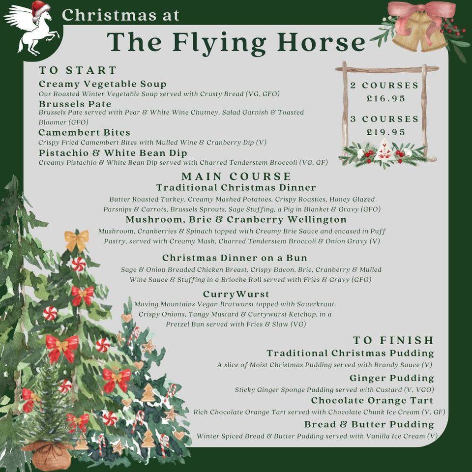 Menu at Flying Horse Hotel pub & bar, Rochdale