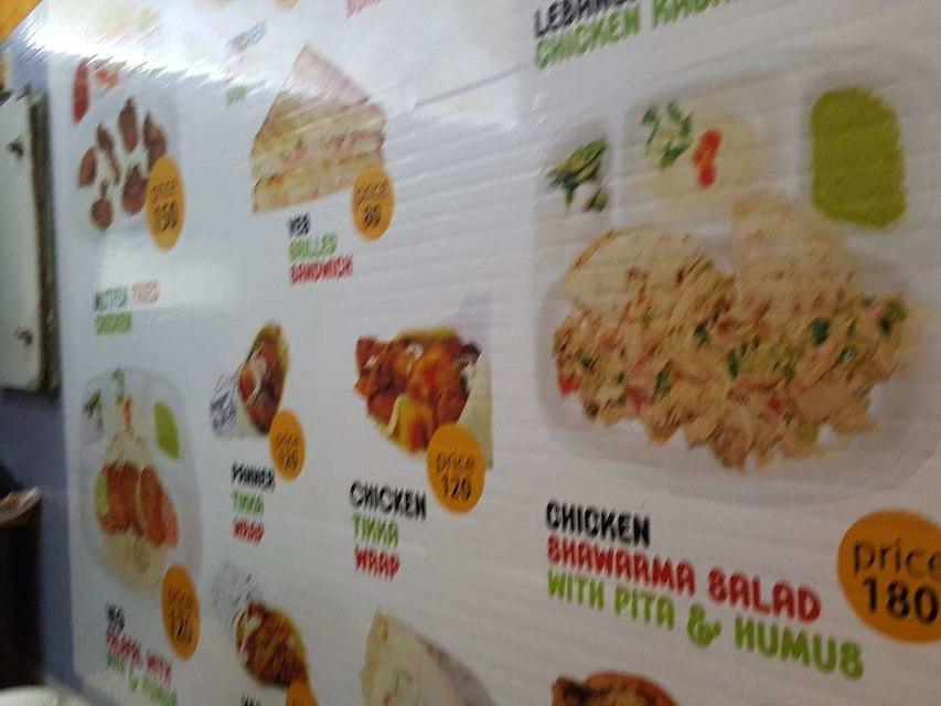 Menu at Ar Han Thai, Kolkata, 10/3