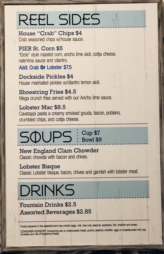 Menu at Dock Local restaurant, Plano, Windrose Ave.