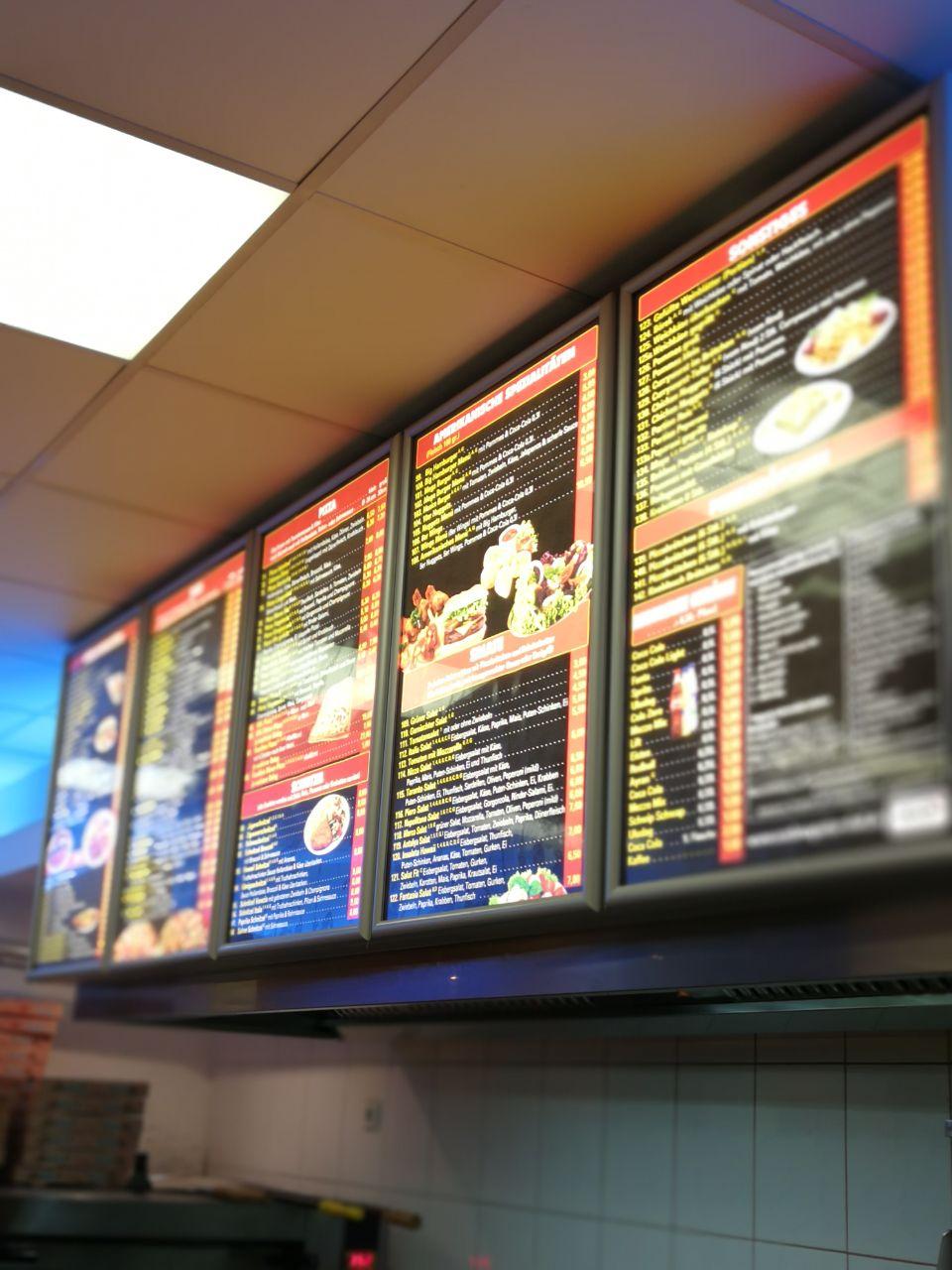 Menu at Sahin Döner und Pizzahaus Lingenfeld, Lingenfeld