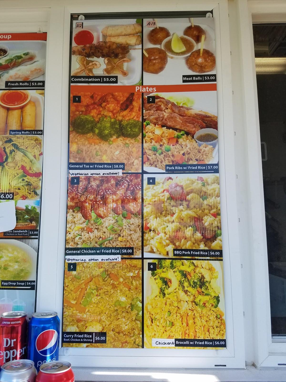 Menu at TK Chinese & Thai Hot Foods restaurant, Fayetteville