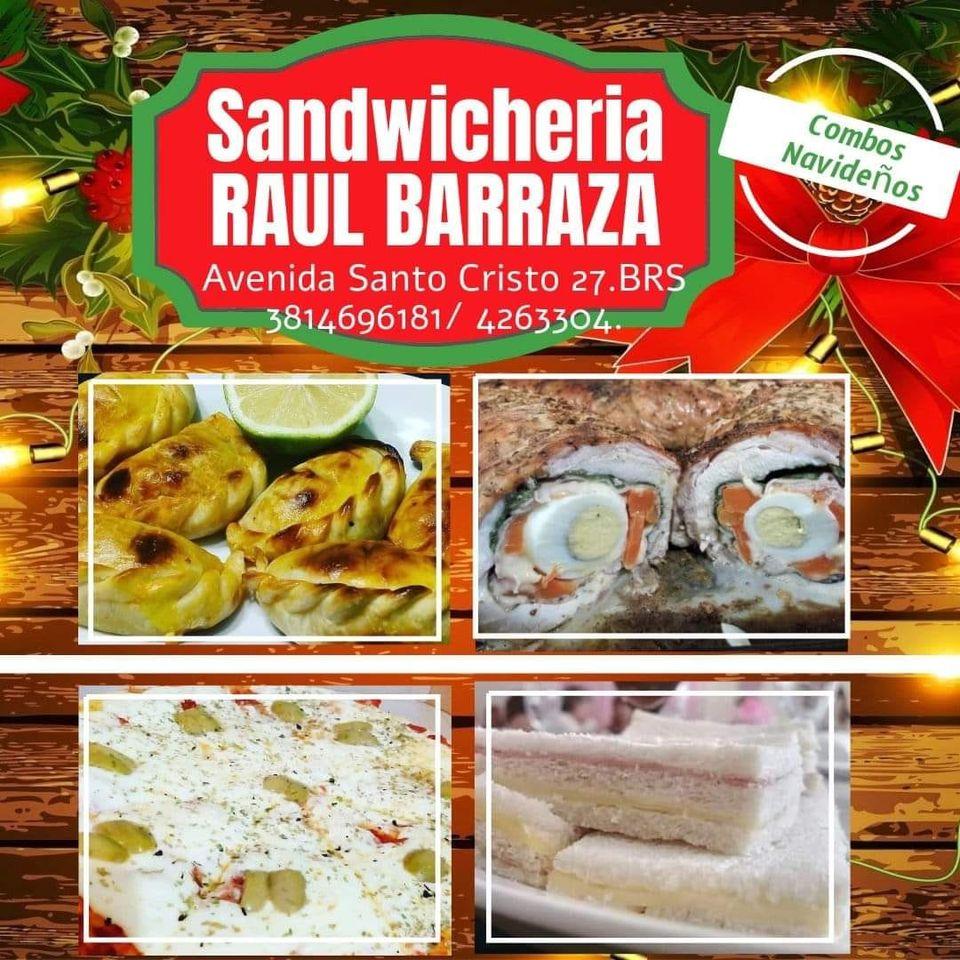 Menu at Sandwicheria Raúl Barraza, Banda del Río Salí, Santo Cristo 27