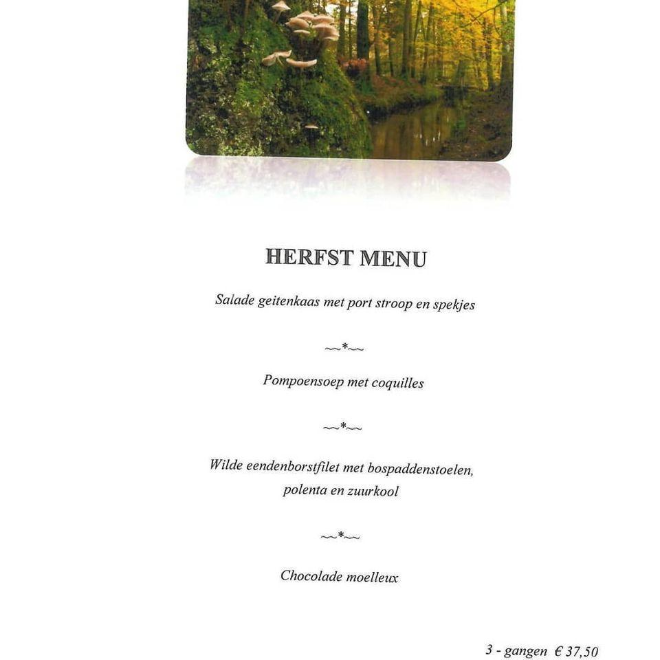 Speisekarte von Grand Hotel Monopole restaurant, Valkenburg