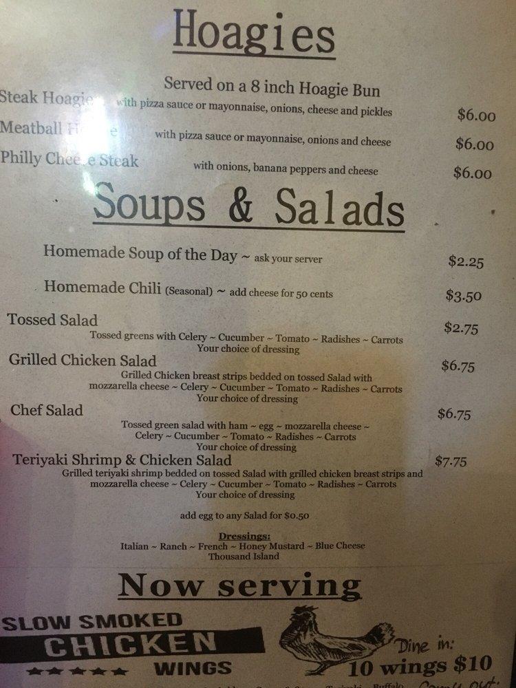Menu at Madeira Inn pub & bar, Cincinnati, Laurel Ave