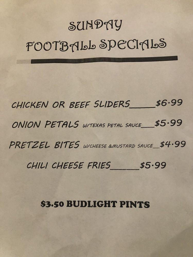 Menu at The Gateway Bar, Restaurant and Liquor Store, Ship Bottom