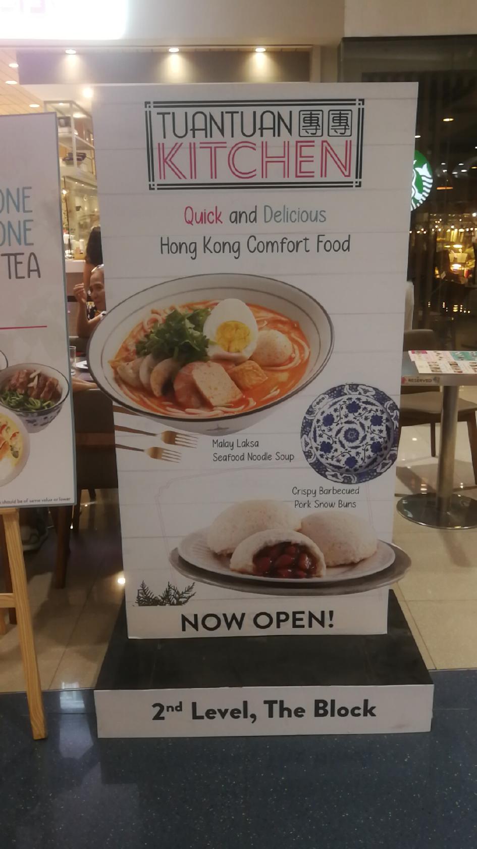 Menu at Tuantuan Kitchen restaurant, Quezon City