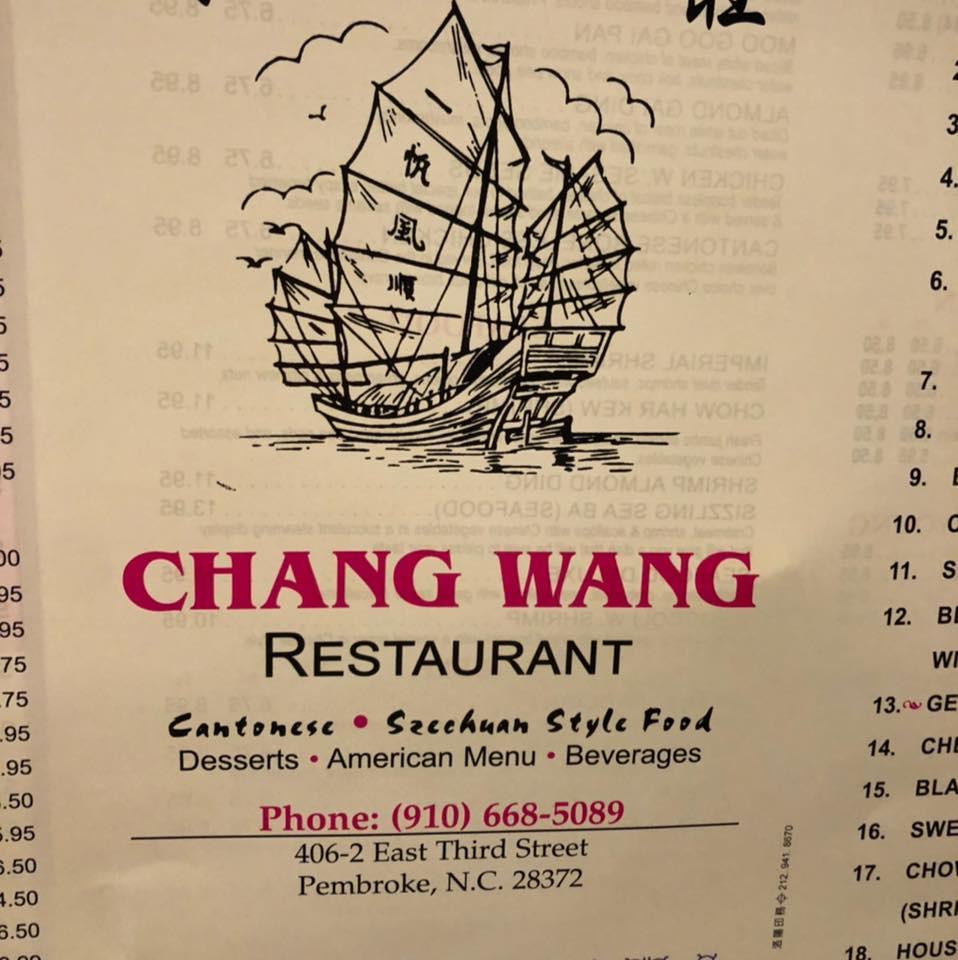 Menu at East Wind Restaurant, Pembroke