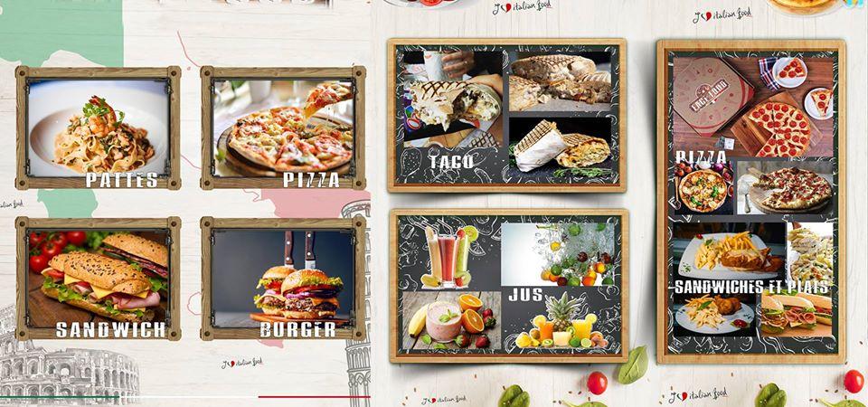 Menu at Face Food restaurant, Casablanca