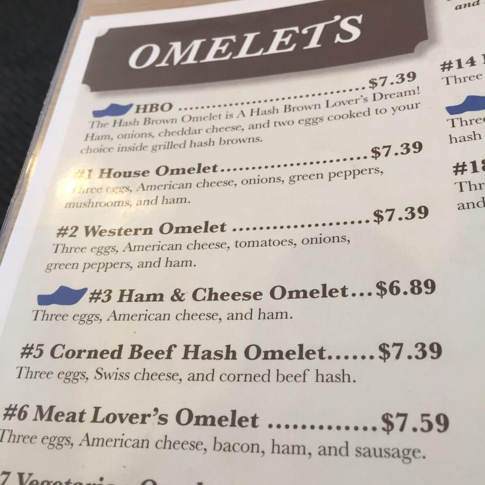 Menu at Wooden Shoe Restaurant, Holland