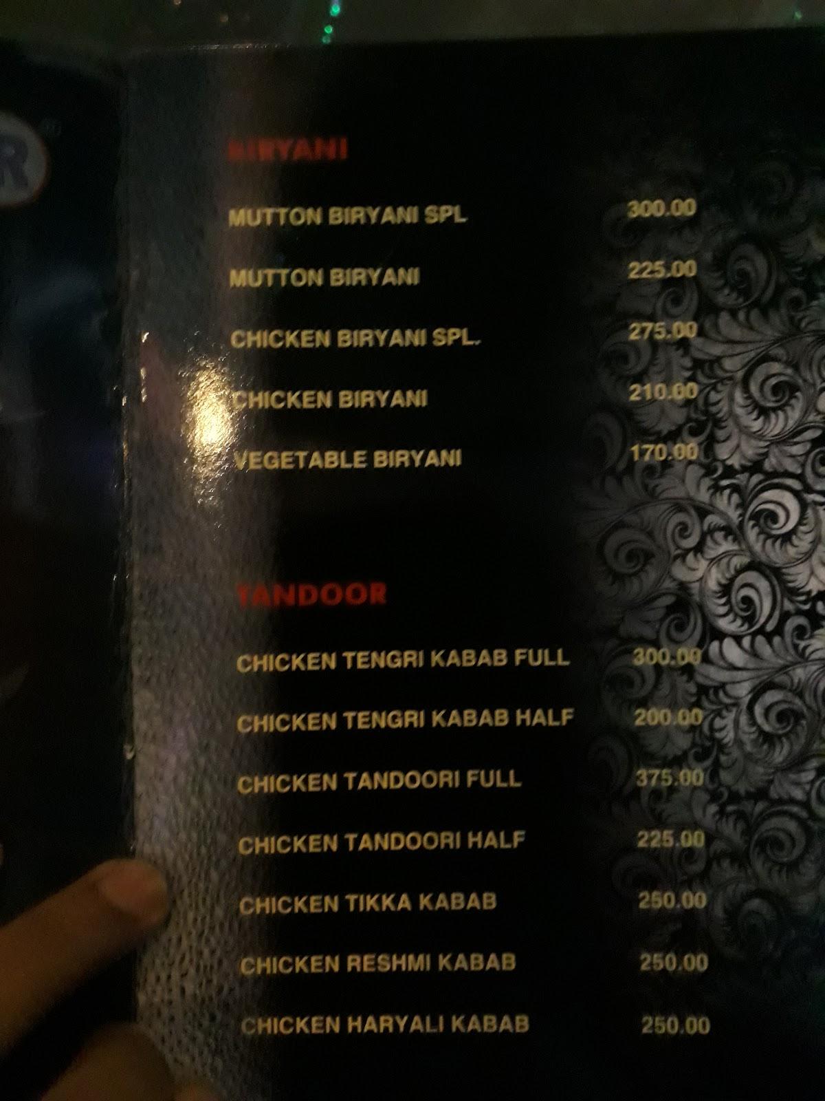 Menu at Hayat Restaurant Best Restaurant in Howrah, Howrah, 3 No