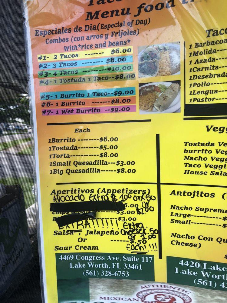 Tacos Al Carbon Food Truck