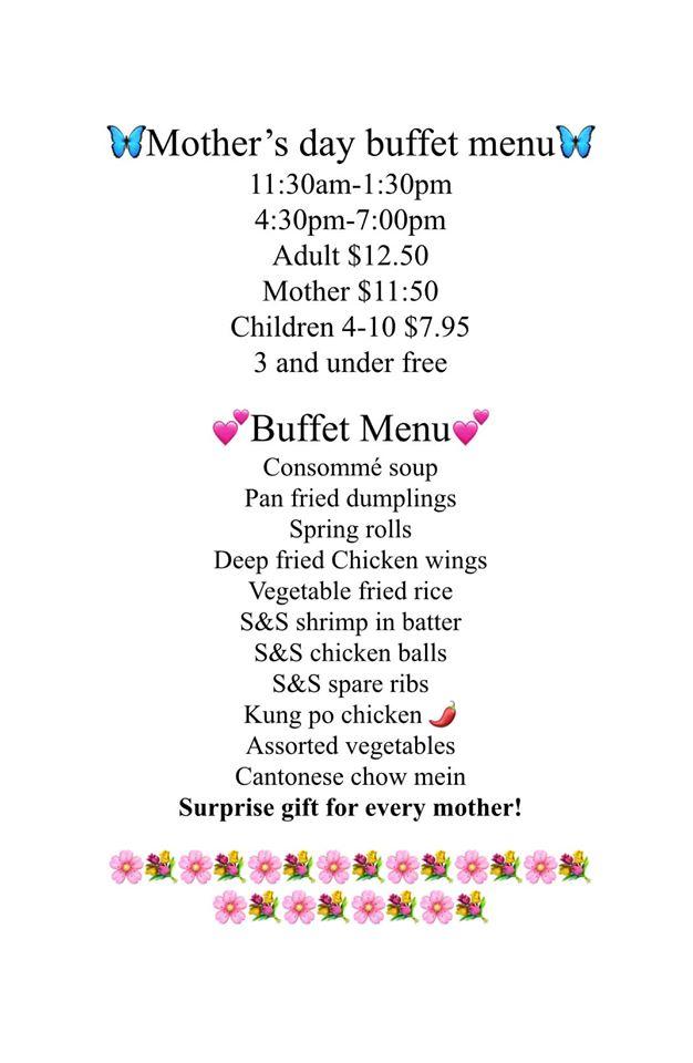 Menu at Gan's Kitchen restaurant, Niverville