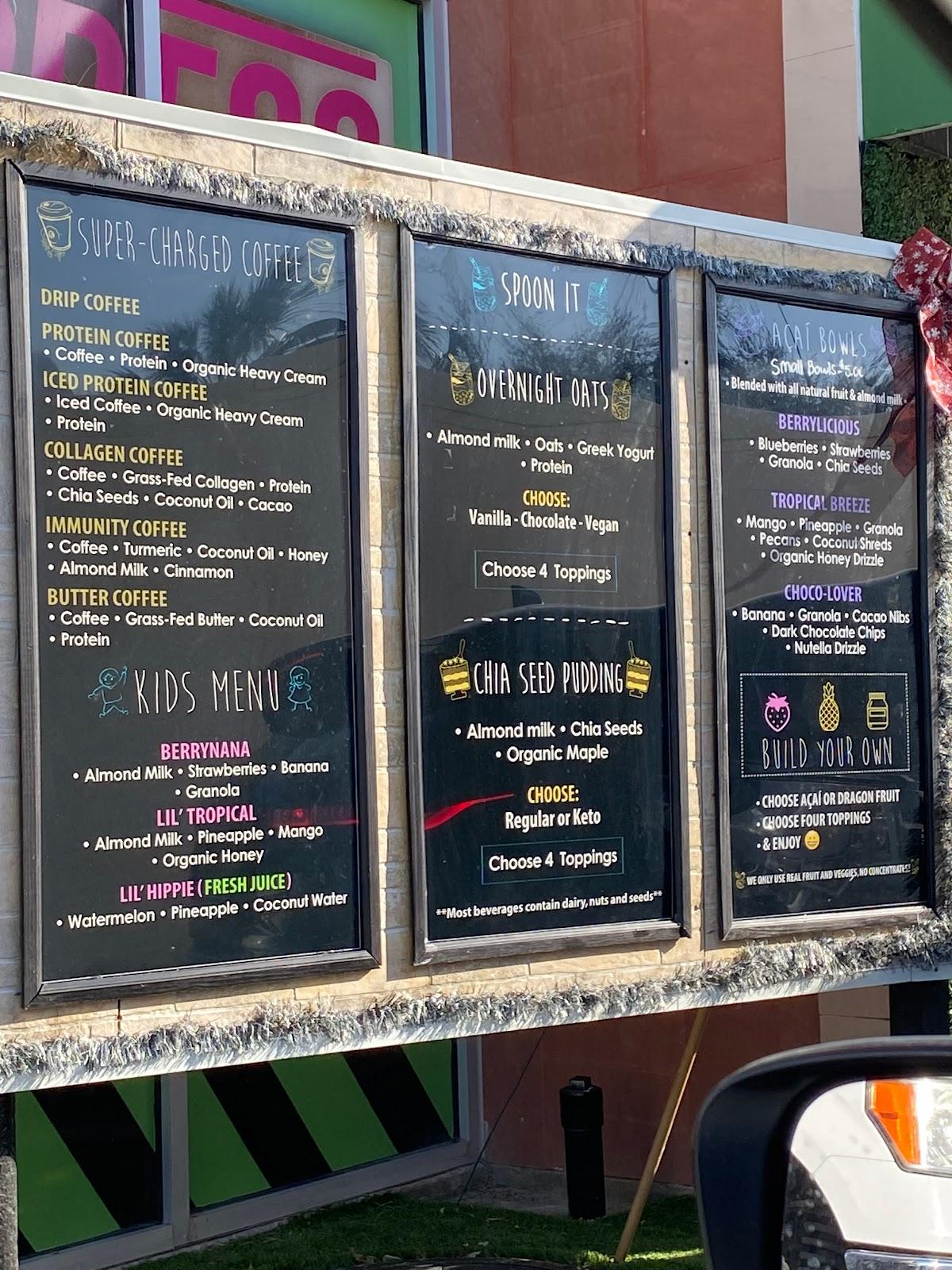 Menu at ShakeExpress pub & bar, McAllen