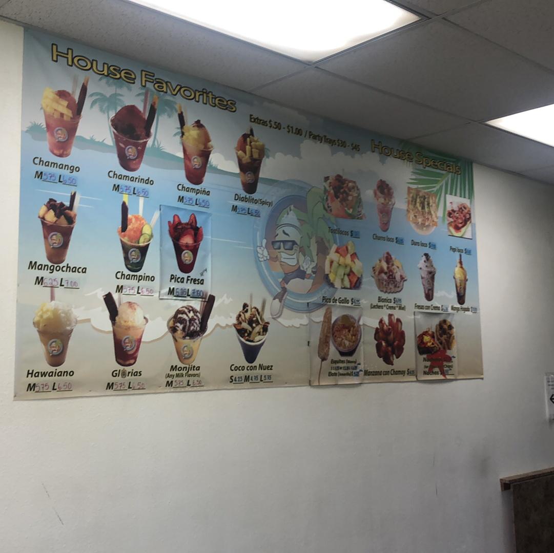 Menu at The Raspado House pub & bar, Moorpark