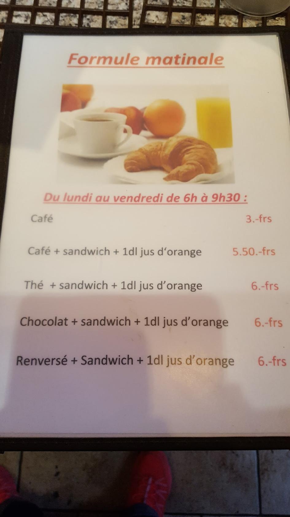 Speisekarte von Le Ranch, Bex