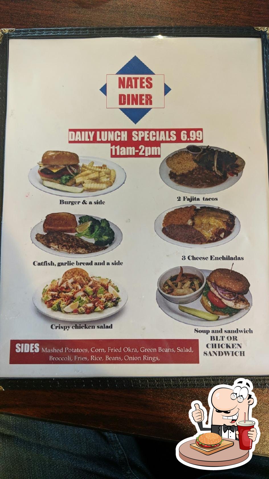 Nate's Diner in Houston - Restaurant menu and reviews