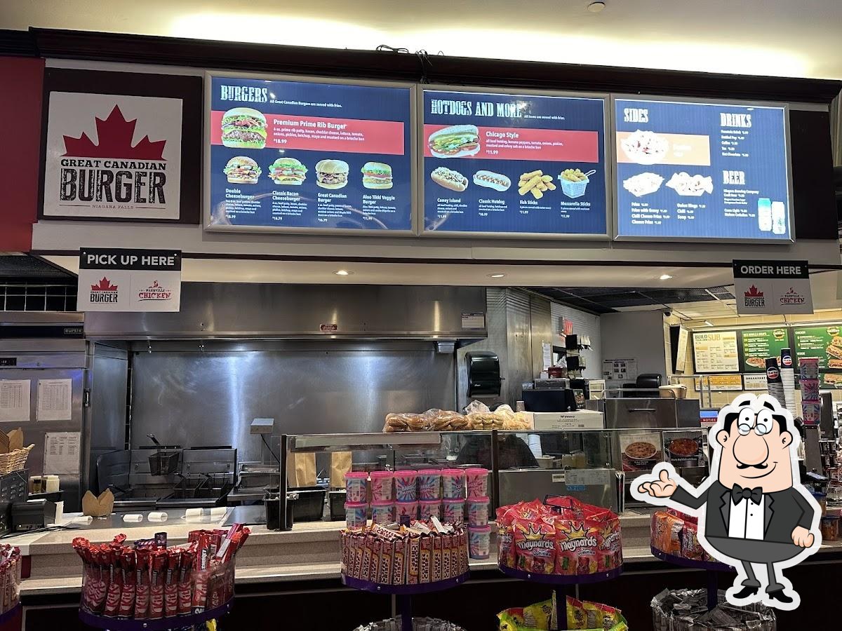 The Great Canadian Burger Company, Niagara Falls - Restaurant menu ...