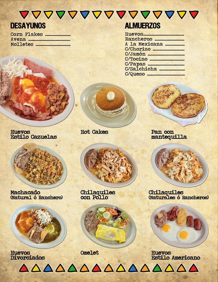 Carta de Mariscos el Bucanero y las Cazuelas Restaurante, Ciudad Acuña