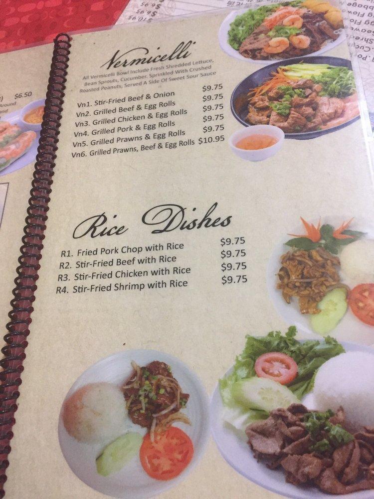 Menu at Happy Bowl Restaurant, Ashland, Siskiyou Blvd #2304