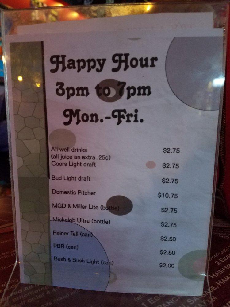 Menu at ShuJack's Bar & Grill, Elma