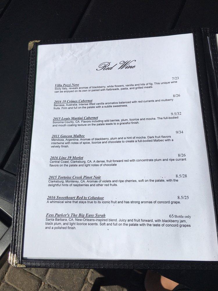Menu at The Quarry Tap Room pub & bar, Hallowell