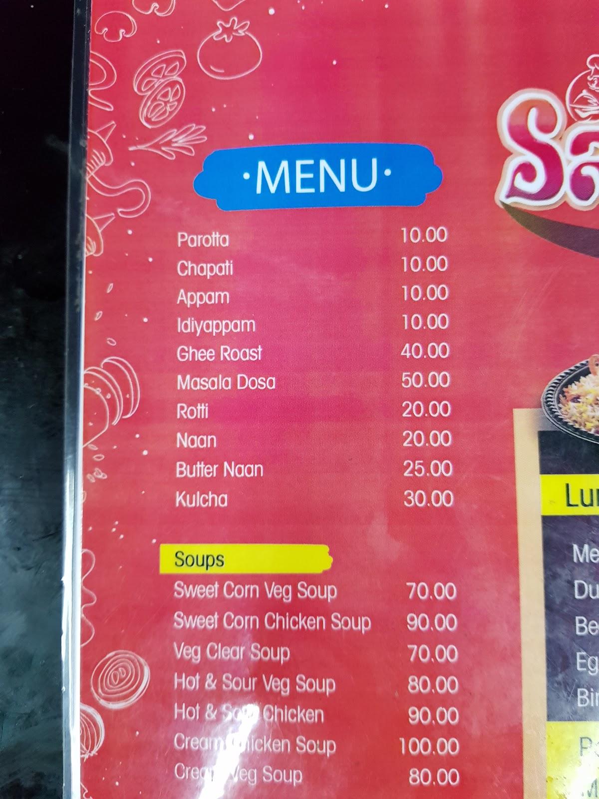 Menu at Salkara Bakes And Food, Mundur-I