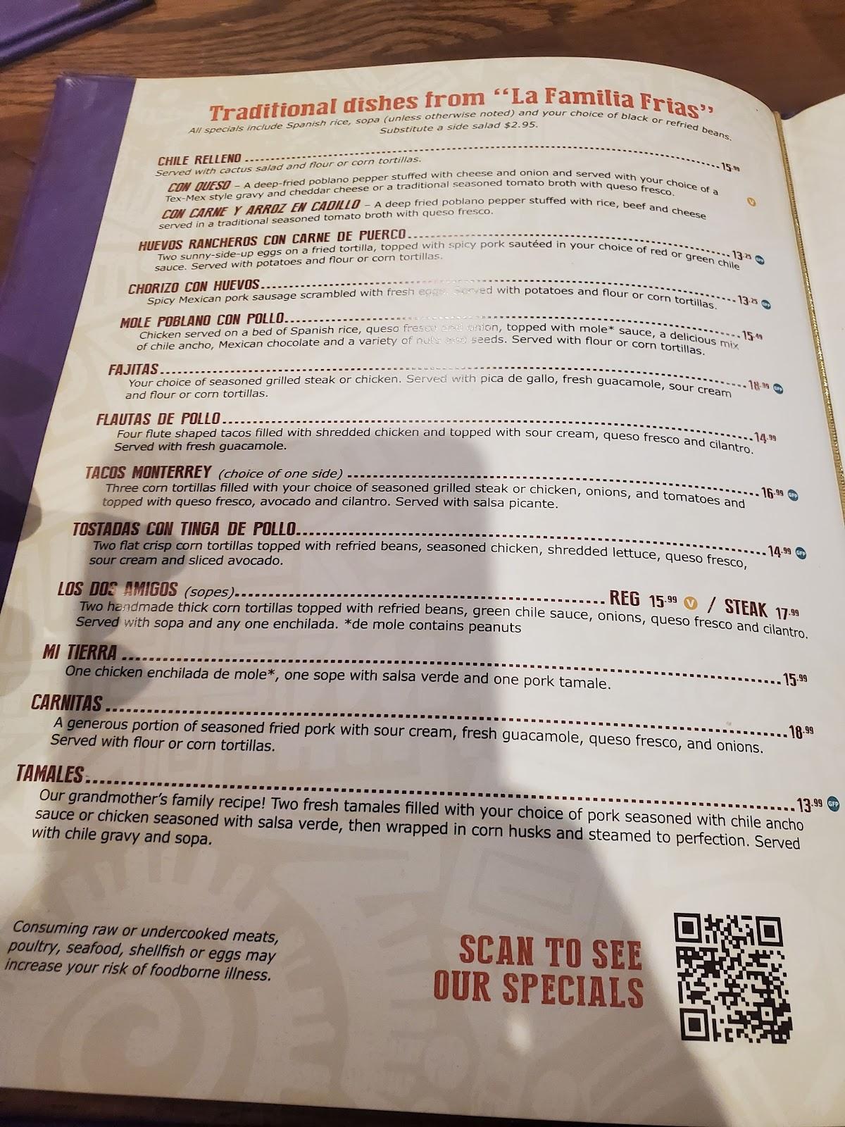 Menu at Boca Chica Restaurante Mexicano y Cantina, Saint Paul, 11 Cesar ...