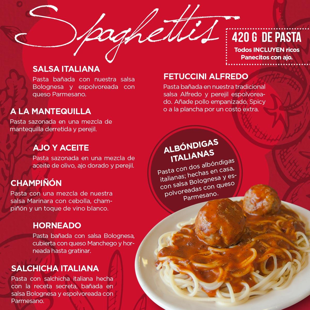 Menu at Messina's restaurant, Campeche, Av. Francisco I. Madero 52