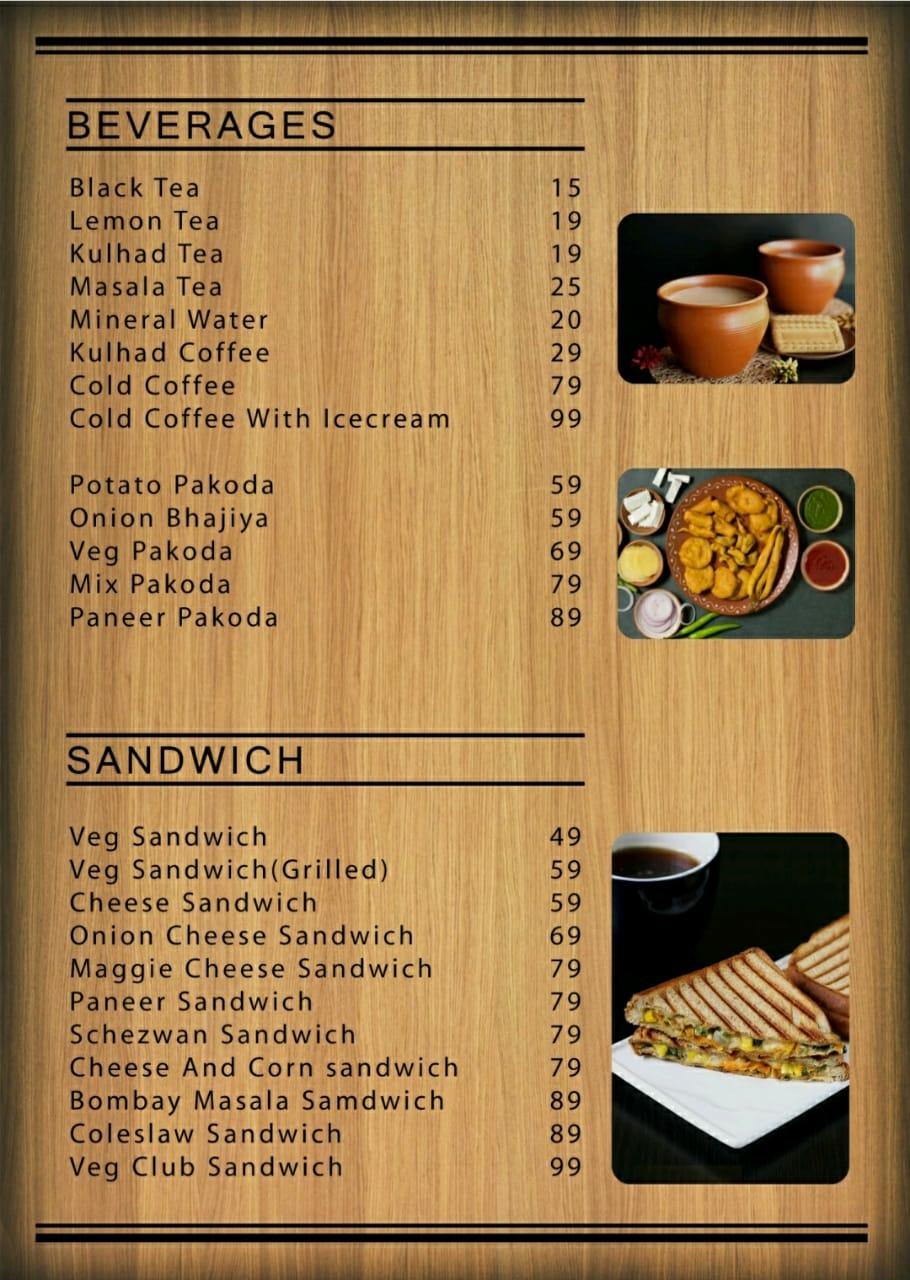 Menu at PARADISE FOOD POINT, Manendragarh