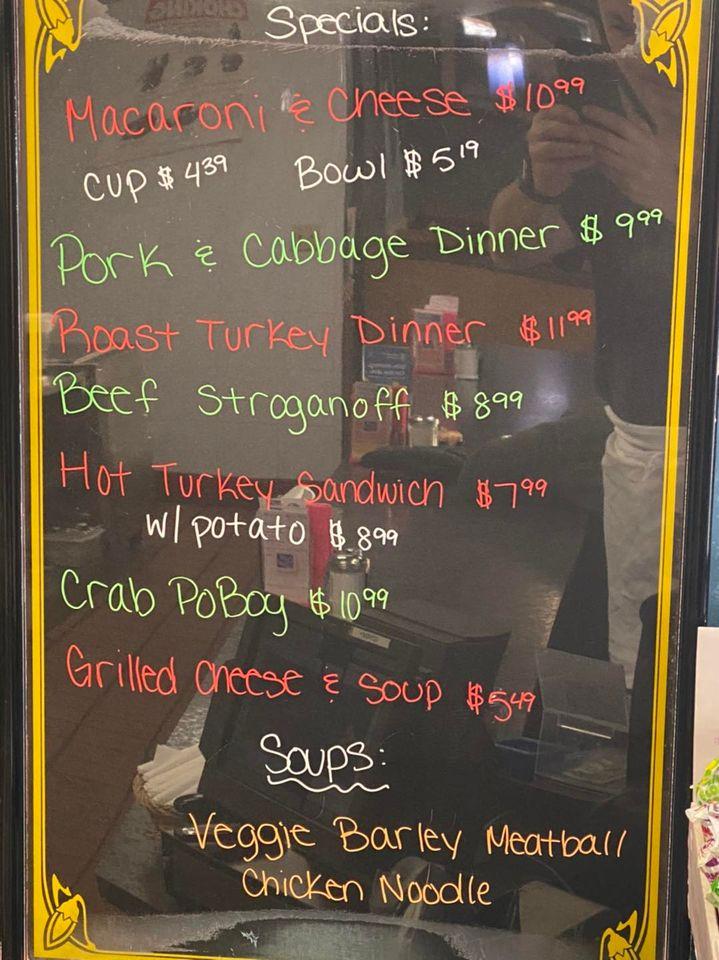 Menu at Odyssey Family Restaurant, Buffalo