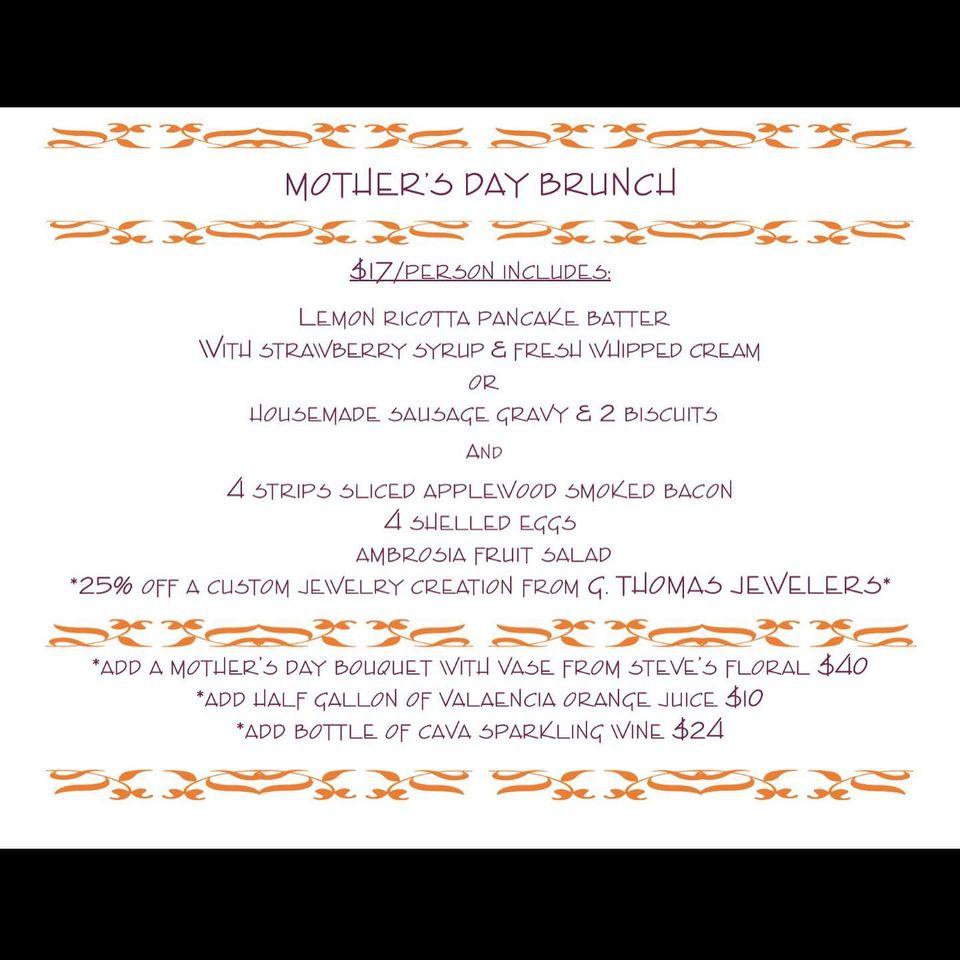 Menu at Five restaurant, Manhattan
