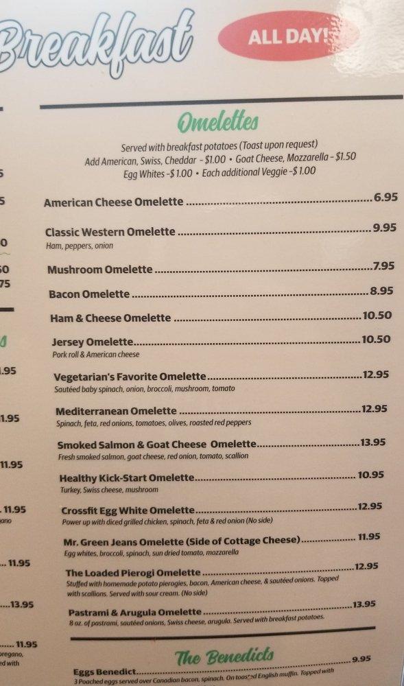 Menu at Comfi of Belmar restaurant, Belmar